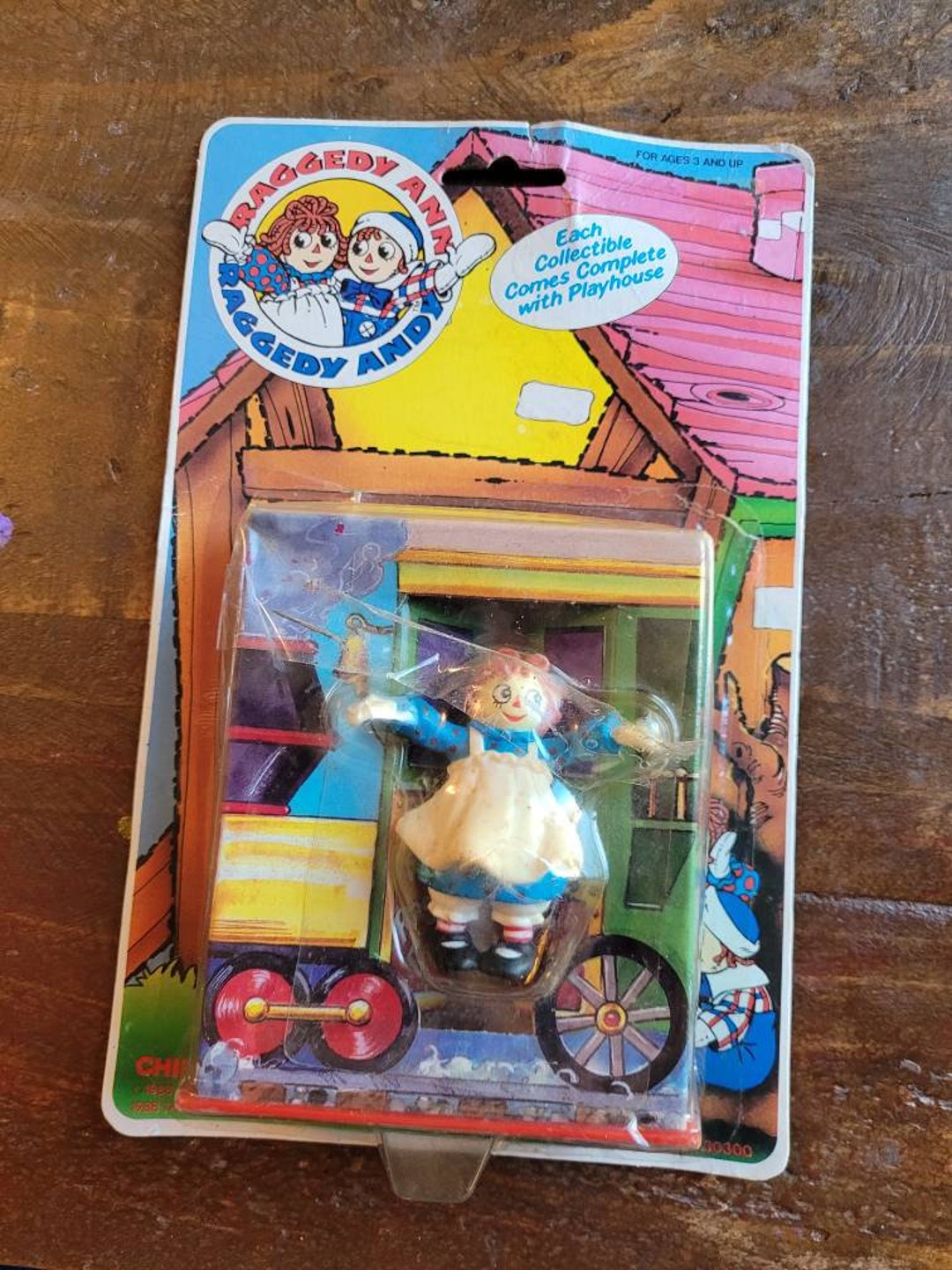 Vintage 1988 Raggedy Ann Figure #1404 - Etsy