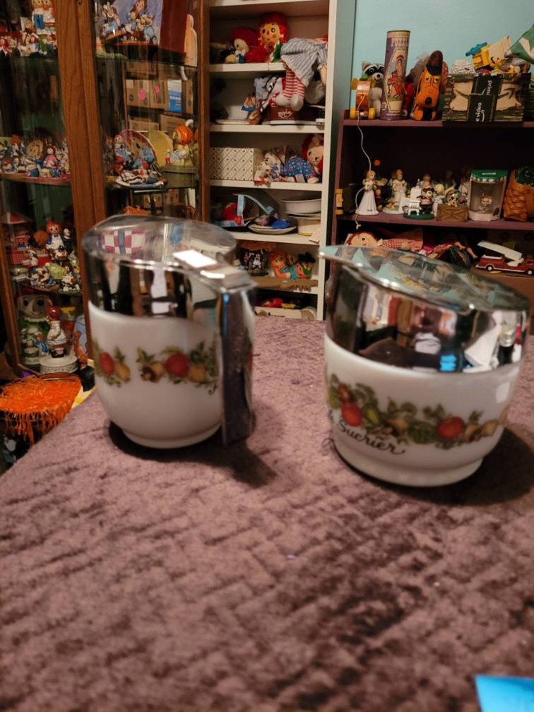 Vintage 1960 Gemco Corning Ware Suger and Creamer Bowl - Etsy