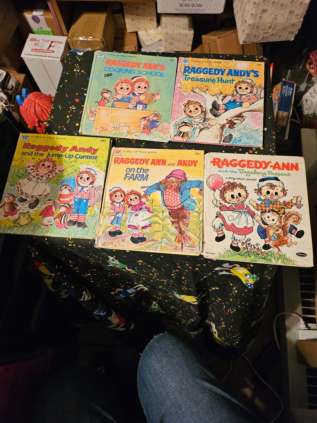 Antique Set of 5 Raggedy Ann Snd Andy Books - Etsy