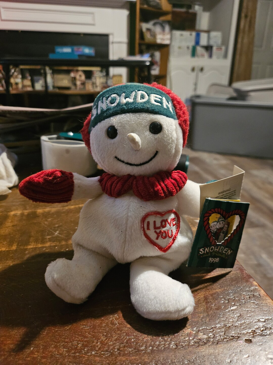 Vintage 1998 Raggedy Ann and Andy Snowden Stuffed Snowman #1740 - Etsy