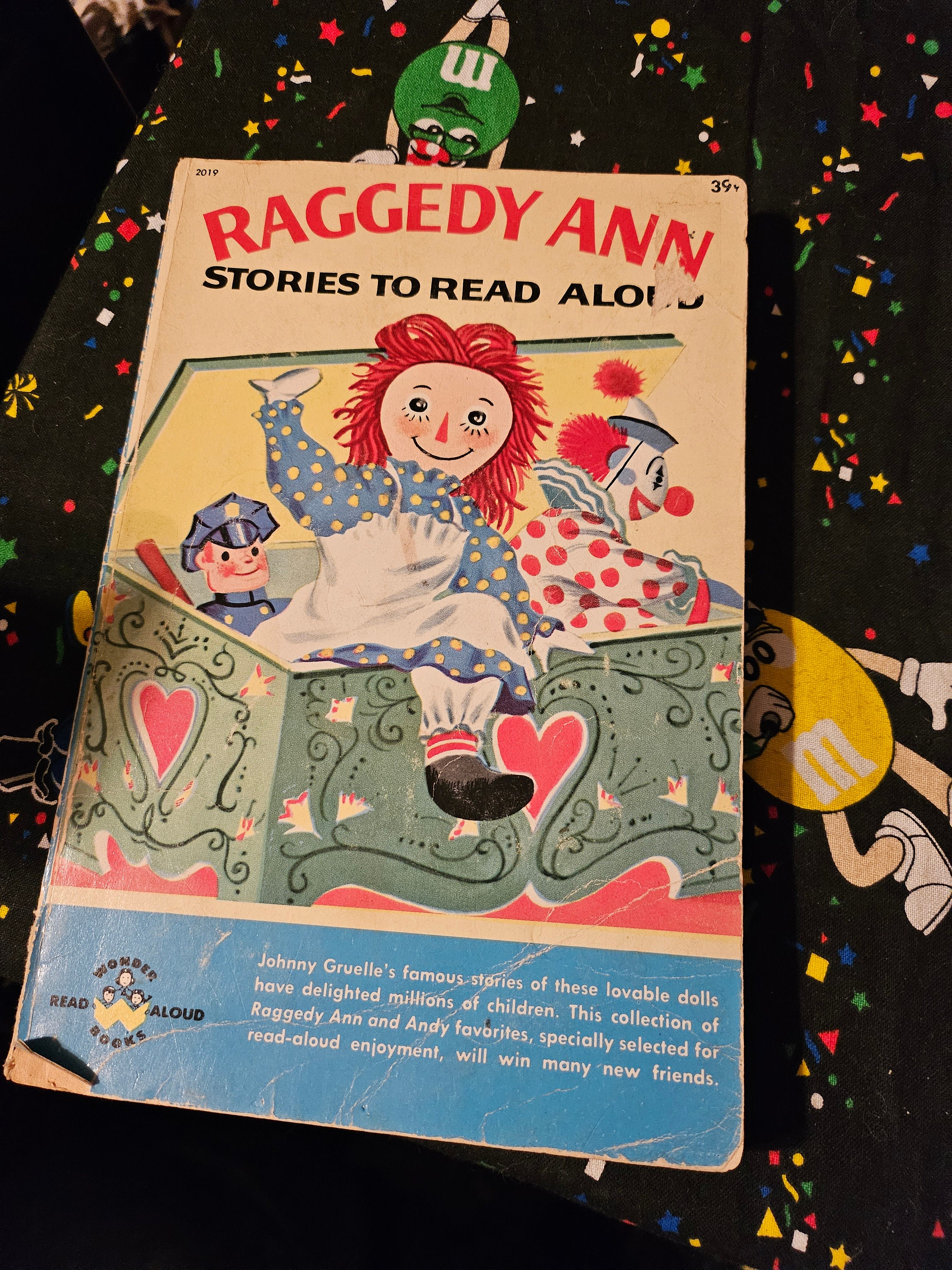 Antique 1960s Raggedy Ann Stories to Read Aloud Book 1028 Box 9 1200 ...