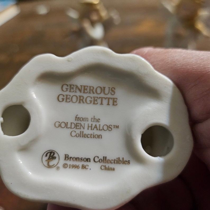 1996 Bronson Collectable Golden Halos Musical Angels # 1916 - Etsy