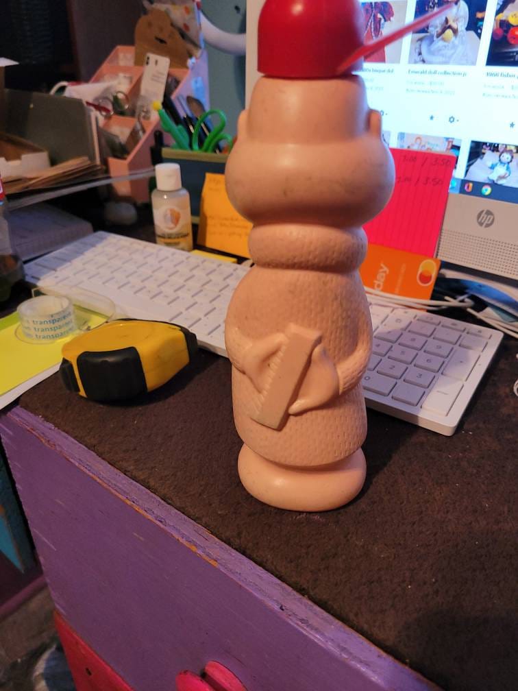 1963 Alvin Chipmunk Bubble Bath Bottle 1477 - Etsy