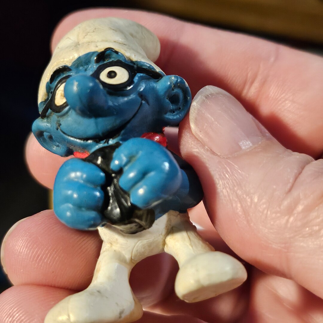1981 Antique Smurf Airplane Figurine #963 - Etsy
