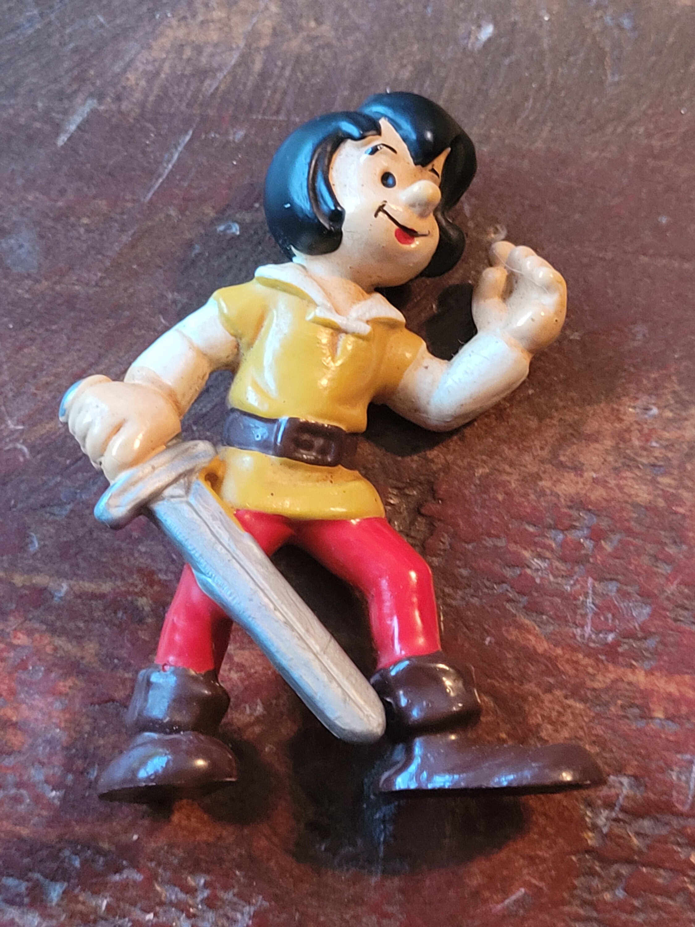 Antique 1978 Sir Johan Smurf Figure - Etsy