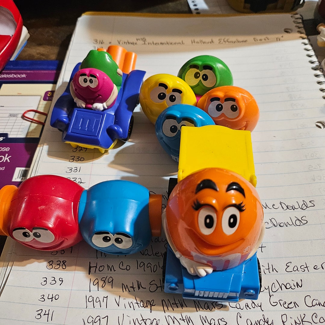 Mcdonald's Happy Meal M&m Toys #332 - Etsy