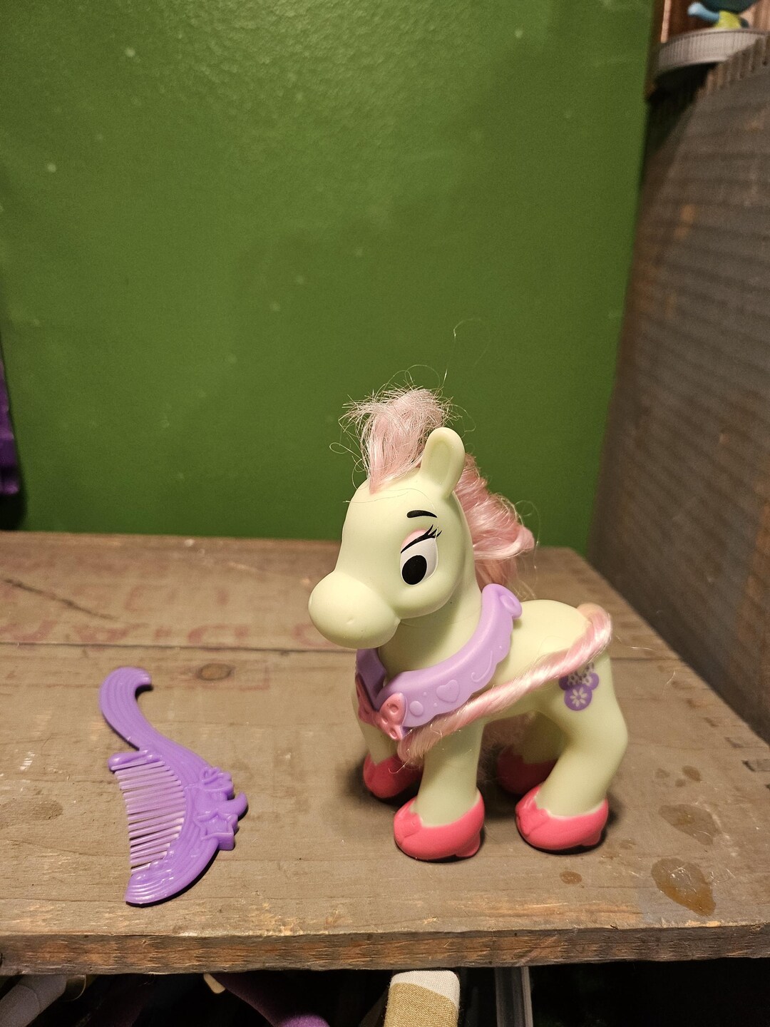 Minnie Mouse Boutique Green Pony Horse Pet #1067 Box 10 - Etsy