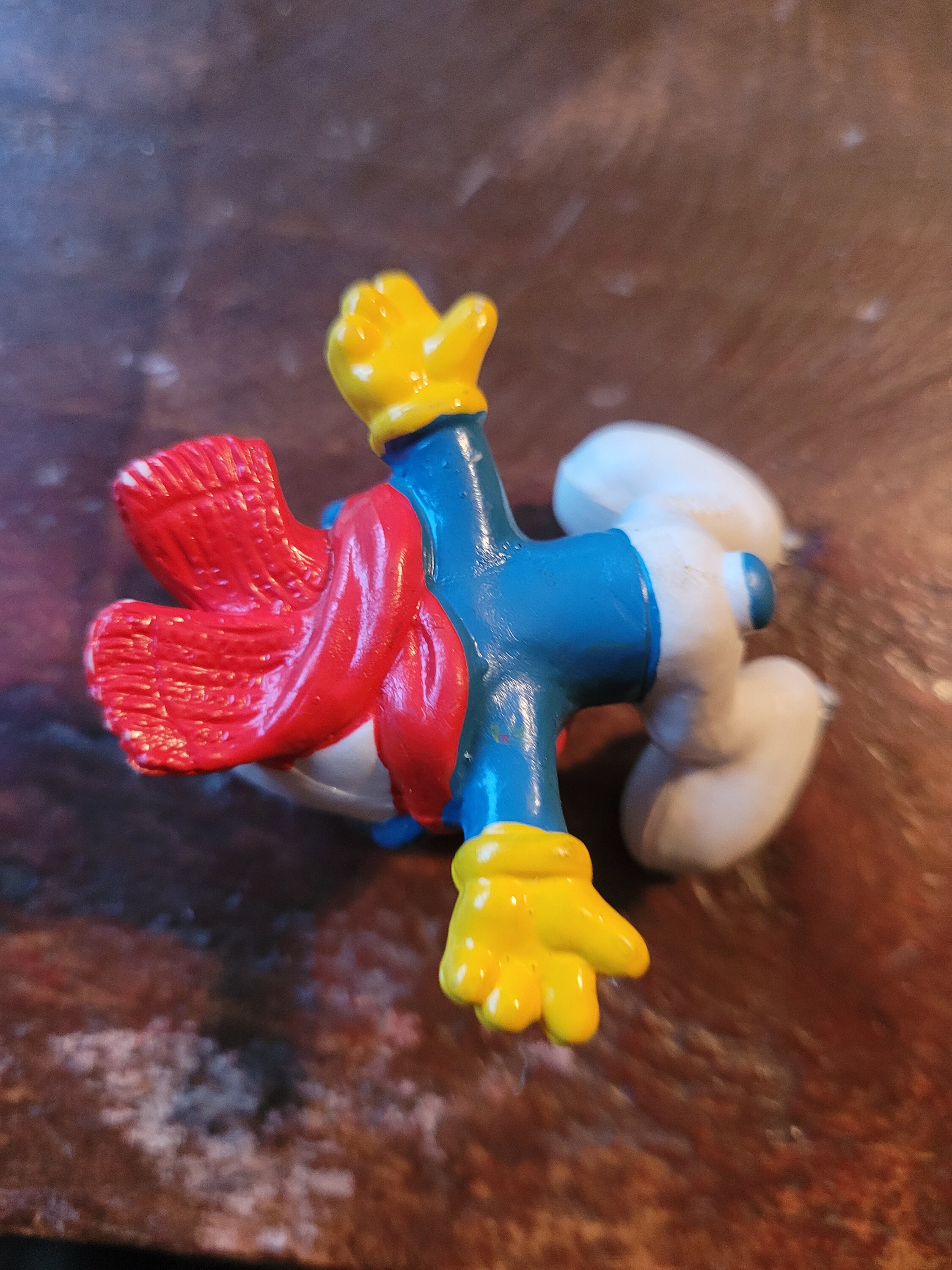 Antique 1978 Smurf Ice Skater970 Box7 - Etsy