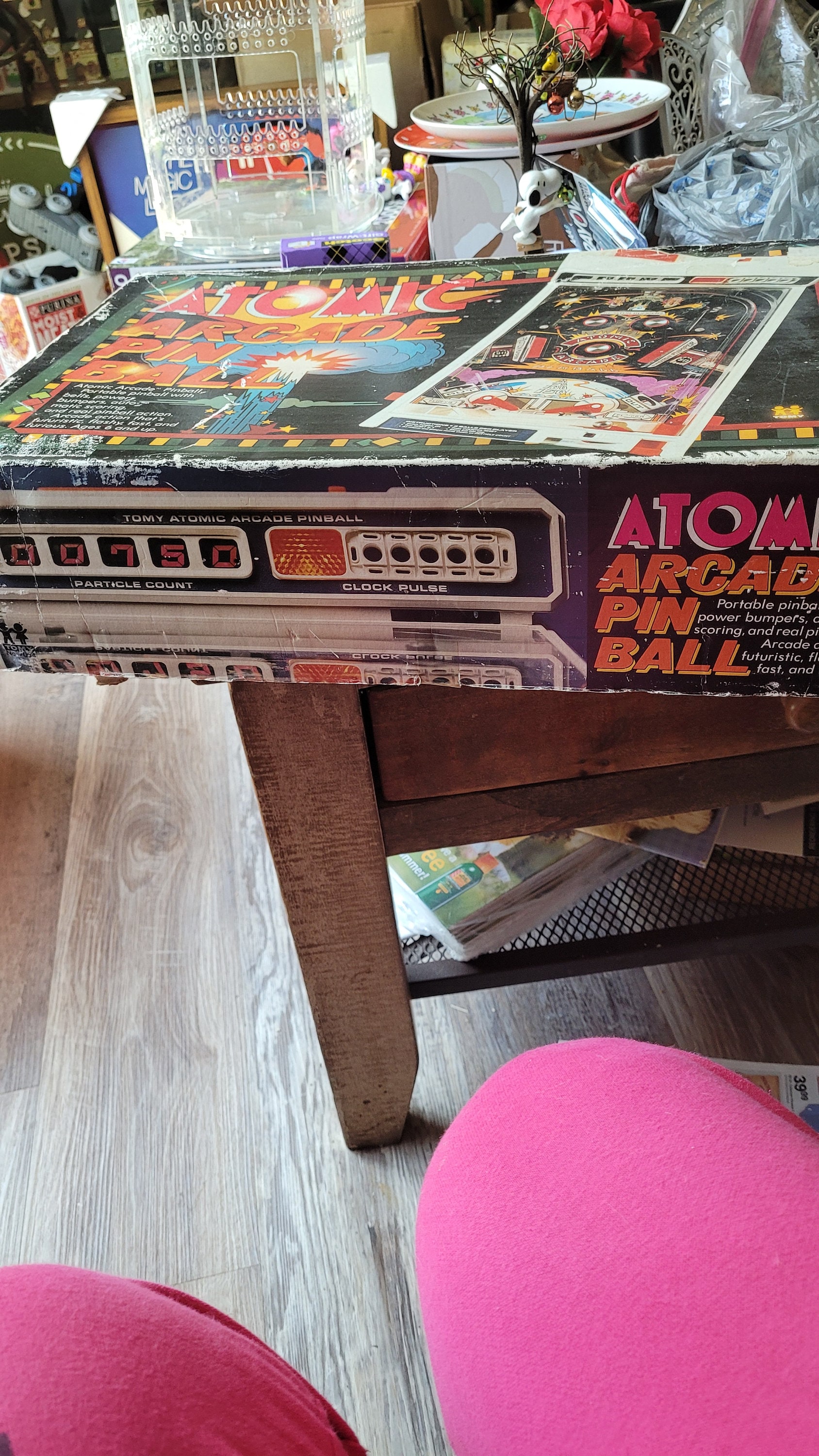 Antique 1979 Atomic Arcade Pin Ball Game - Etsy
