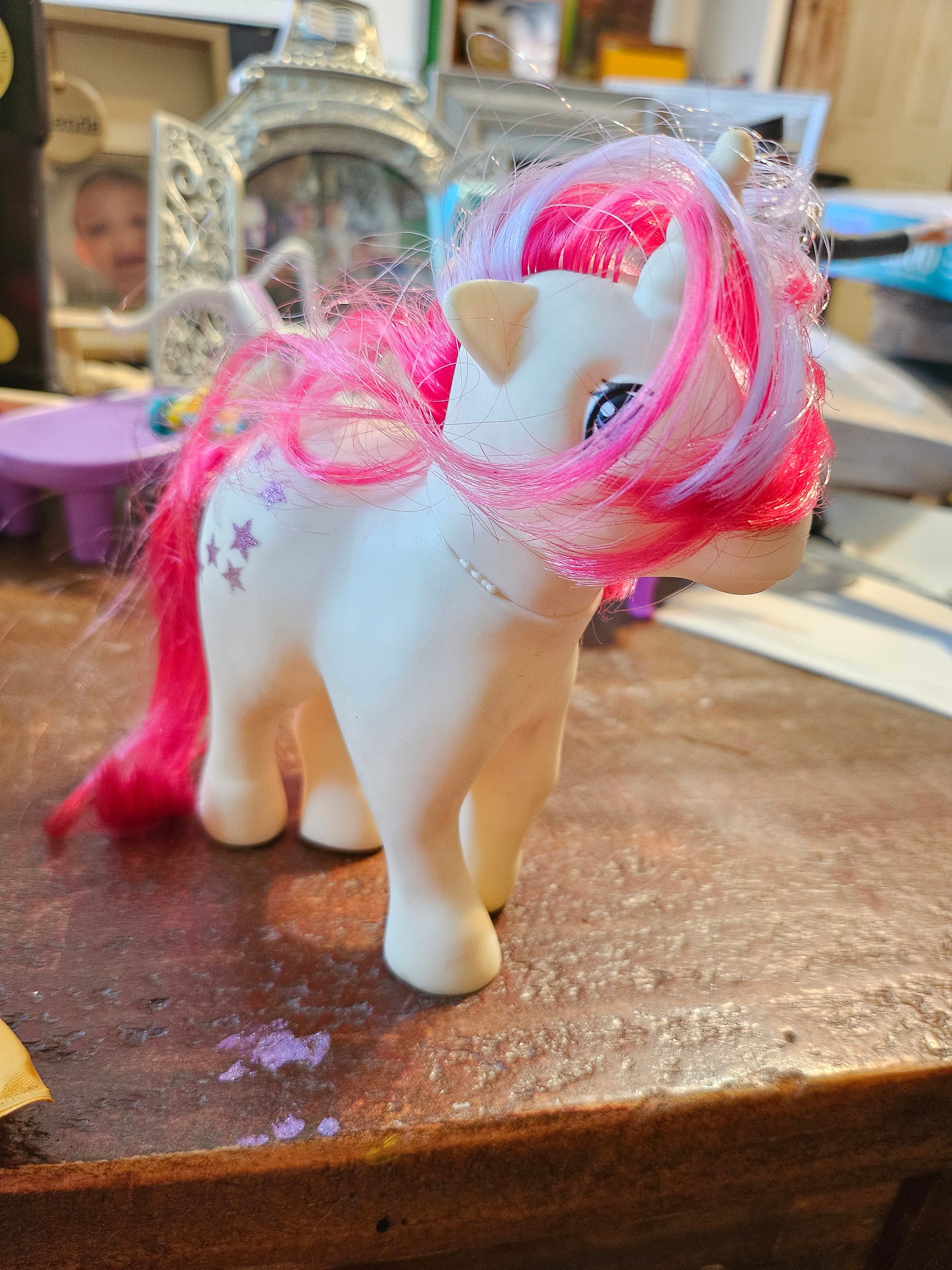 Antique 1983 My Little Pony House With 4 Ponys - Etsy