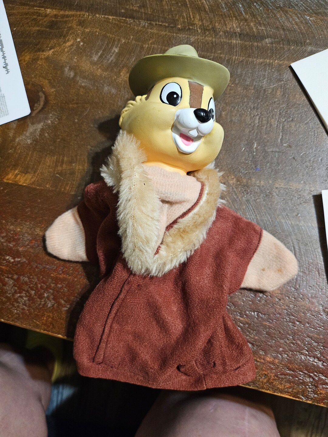 Antique Helm Disney Chip and Make Rescue Rangers Hand Puppet #1444 - Etsy