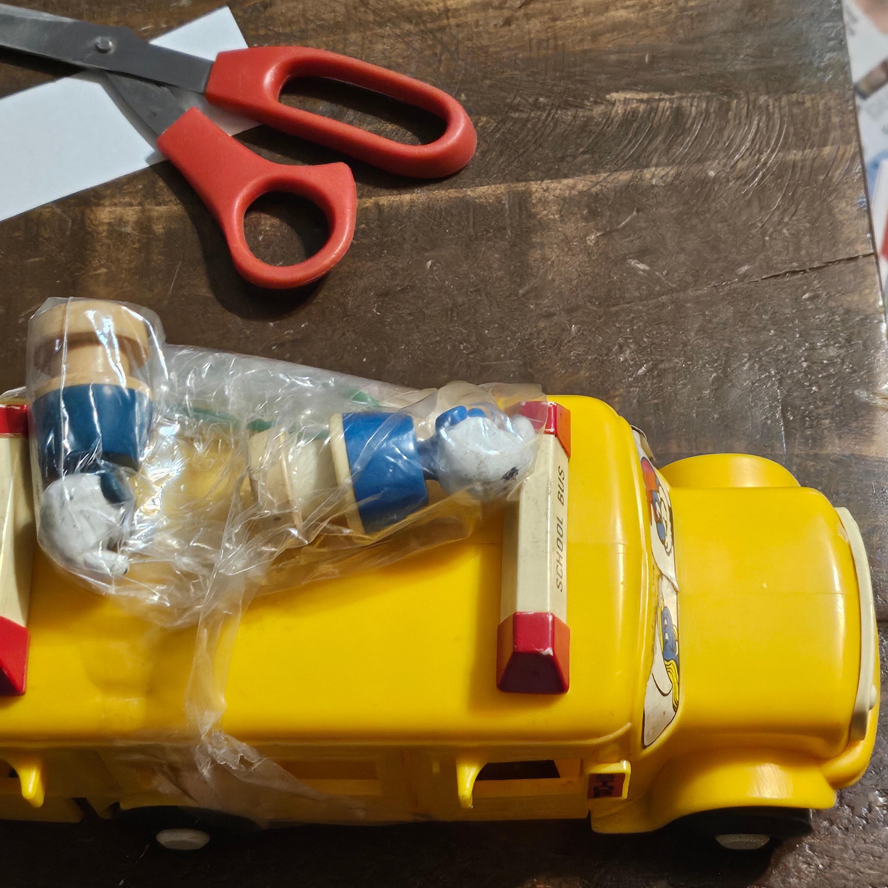 1982 Smurf School Bus 1917 - Etsy