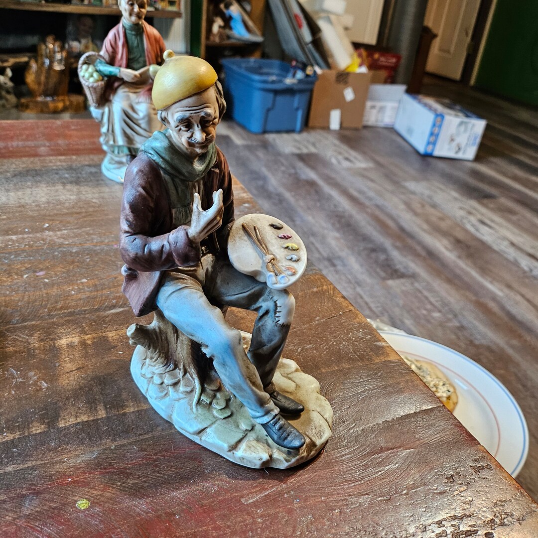 Antique Napco Porcelain Darte Artist Figurine #2038 - Etsy