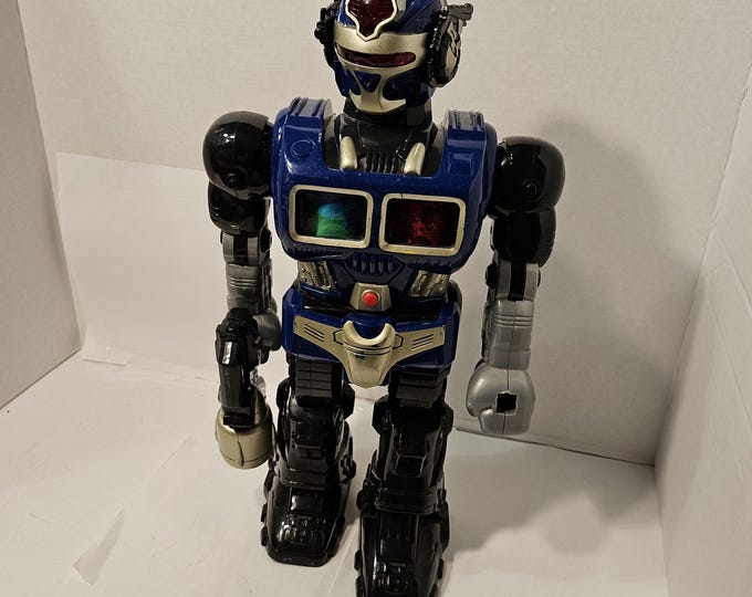 Vintage 2005 Turbo Fighter Talking Robot #2078 - Etsy