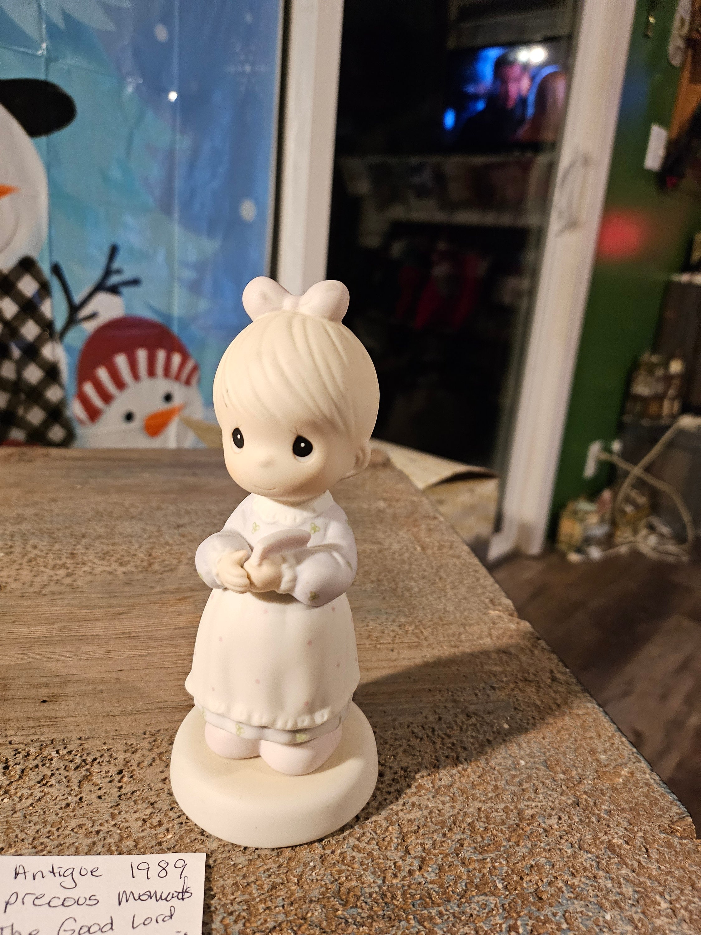 Antique 1989 Precious Moments Figurines the Good Lord Always - Etsy