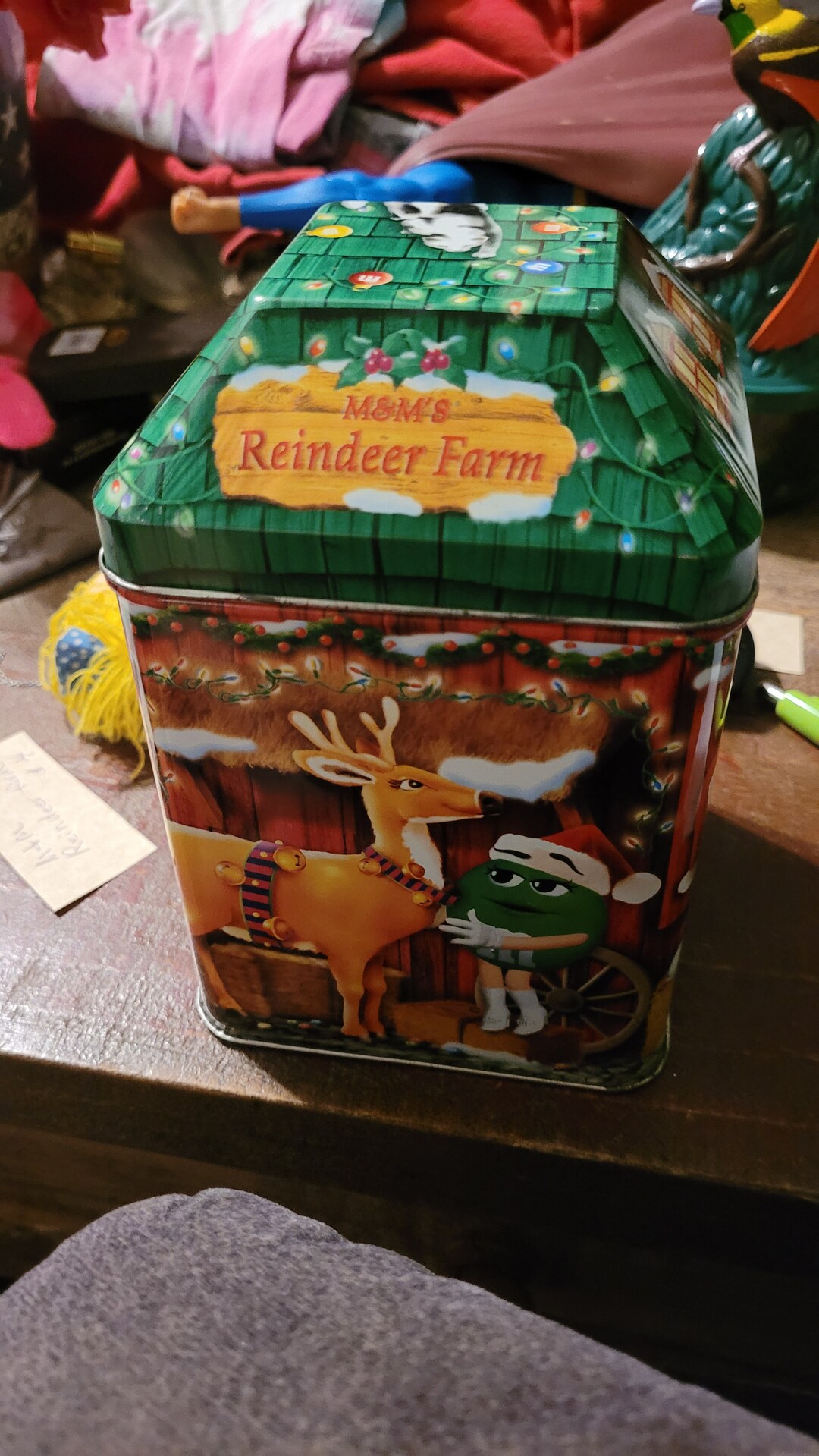 Reindeer Farm Tin M and M #1748 - Etsy