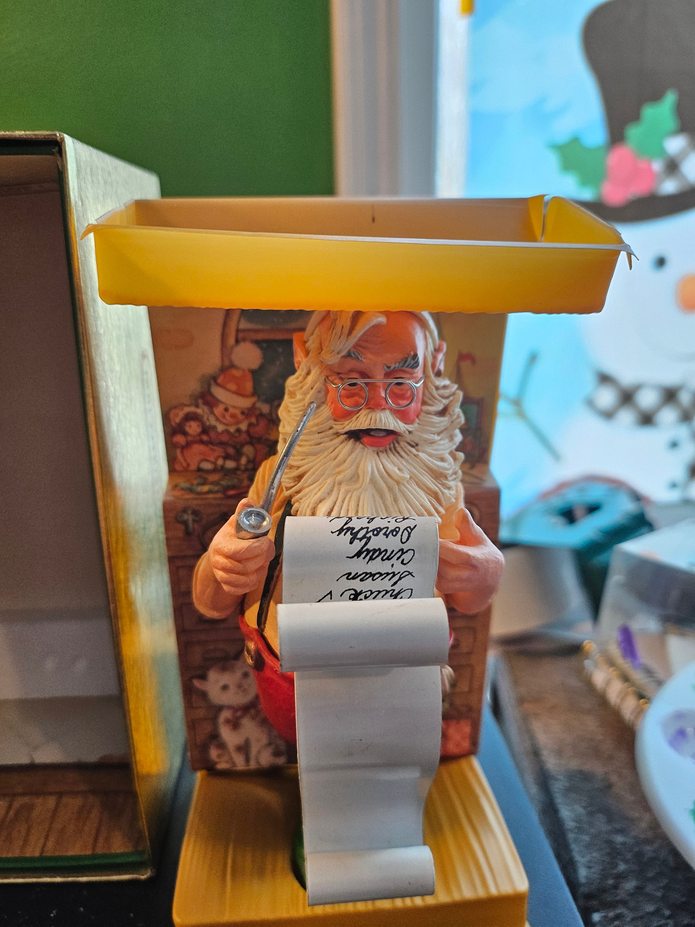Antique 1980 Santa Check It Twice #1705 - Etsy