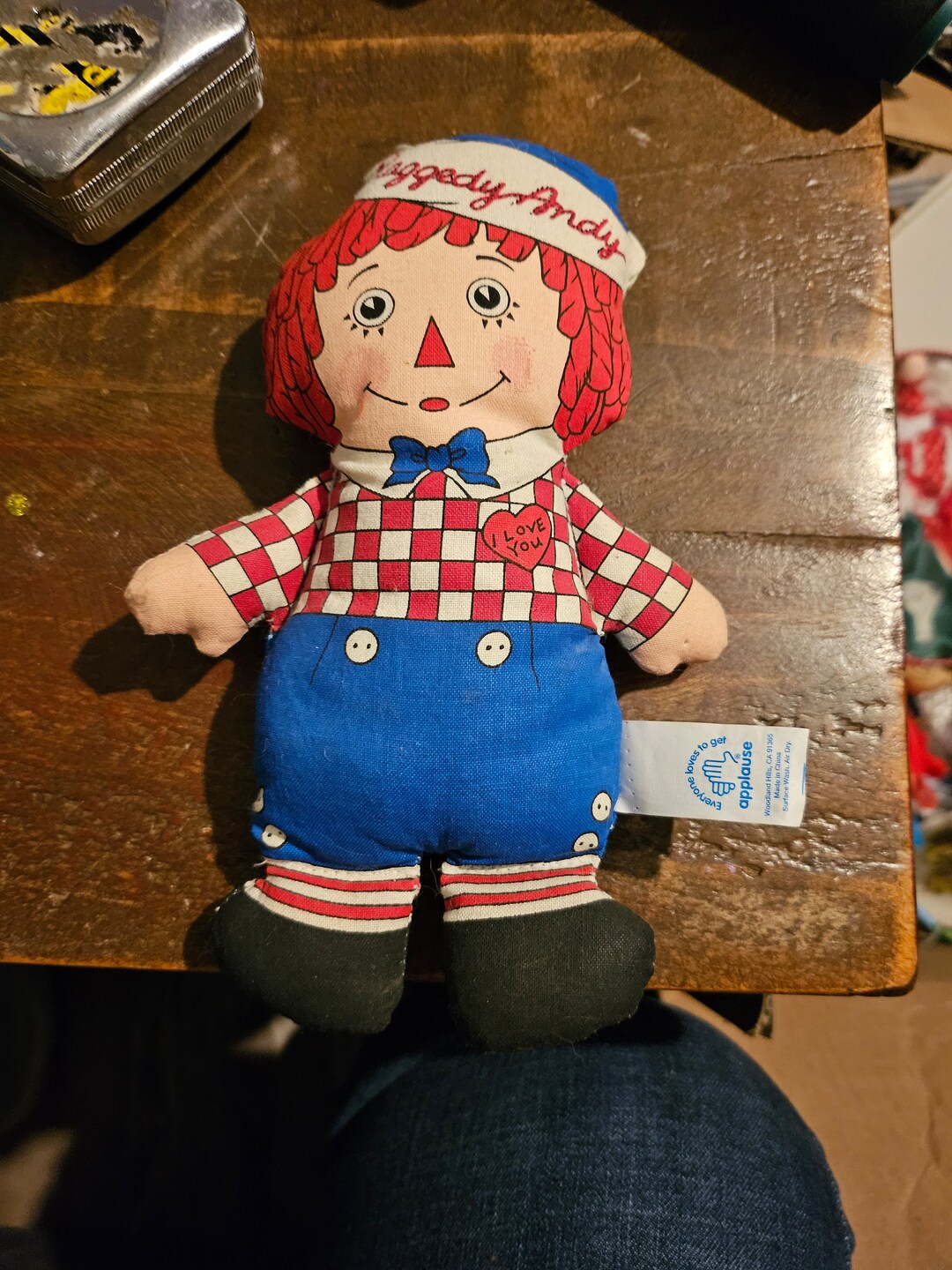 Antique 1980s Raggedy Andy Applause Doll 7'#box2 - Etsy