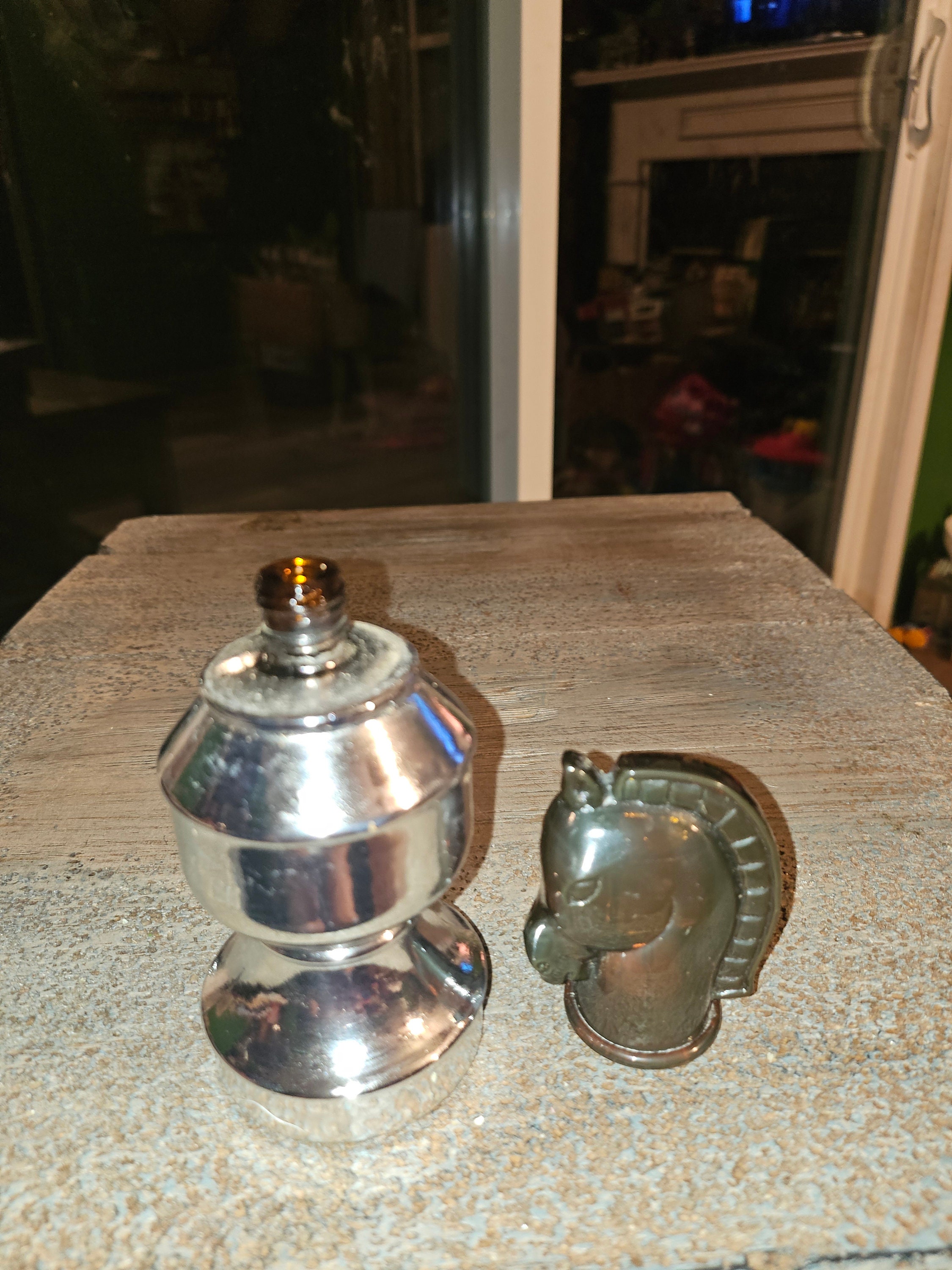 Antique 1970s Avon Decanter Horse Chess Series - Etsy