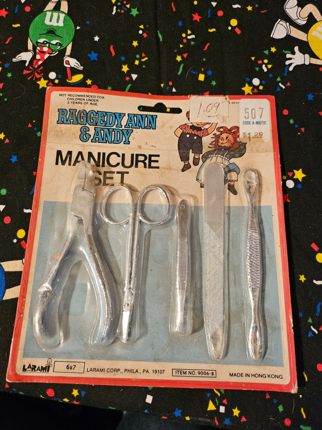 Antique 1970s Raggedy Ann and Andy Toy Manicure Set#334 or #box1 - Etsy