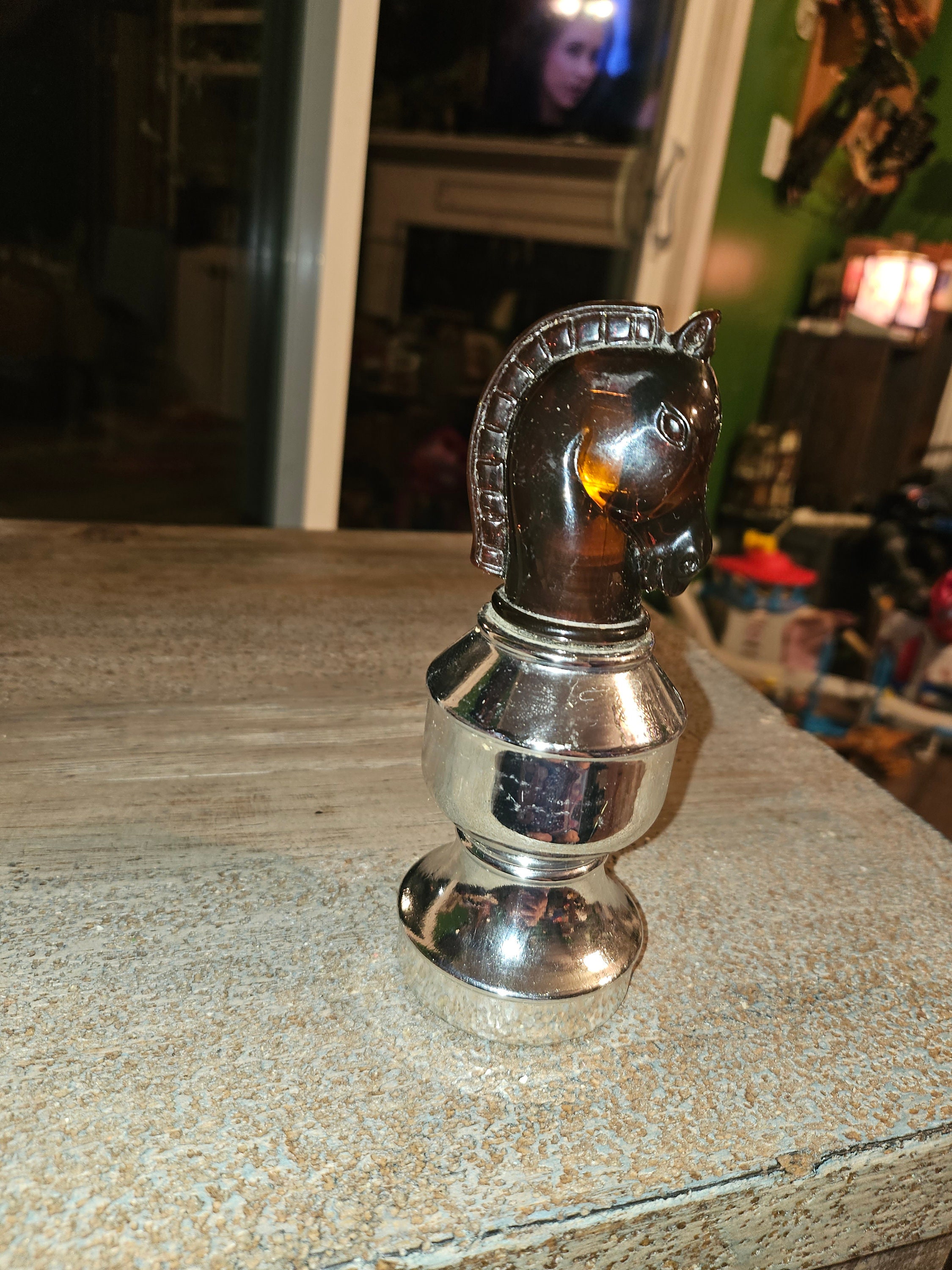 Antique 1970s Avon Decanter Horse Chess Series 1506 - Etsy