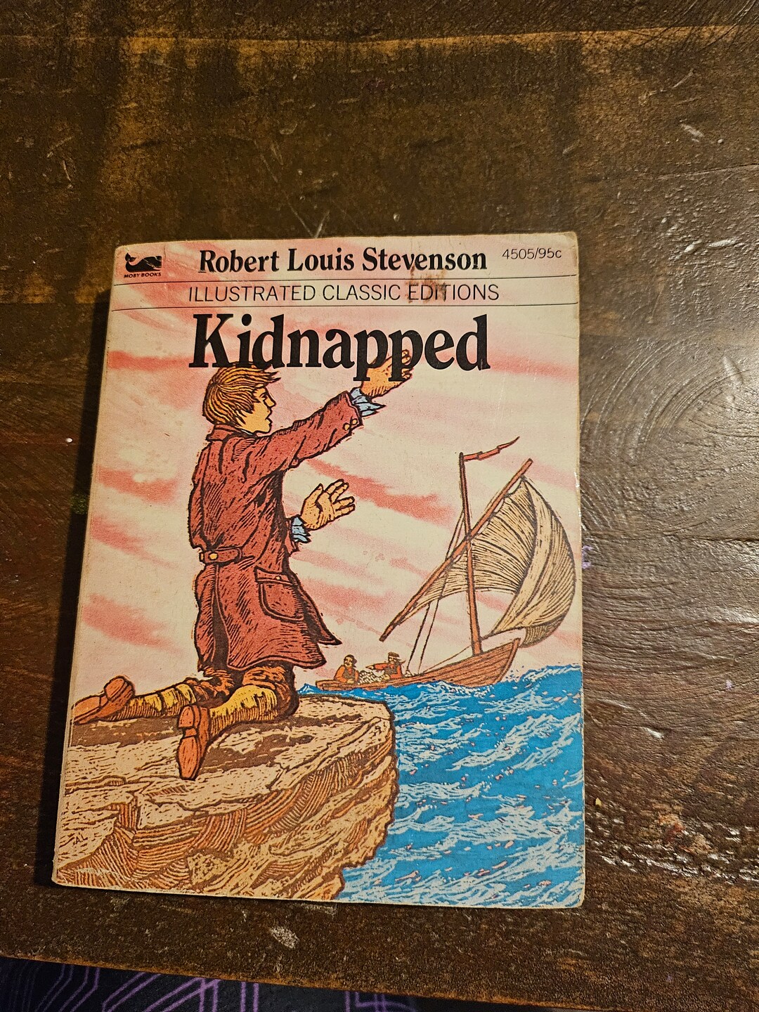 Antique 1977 Paperback Book Kidnapped #850 Box4 - Etsy