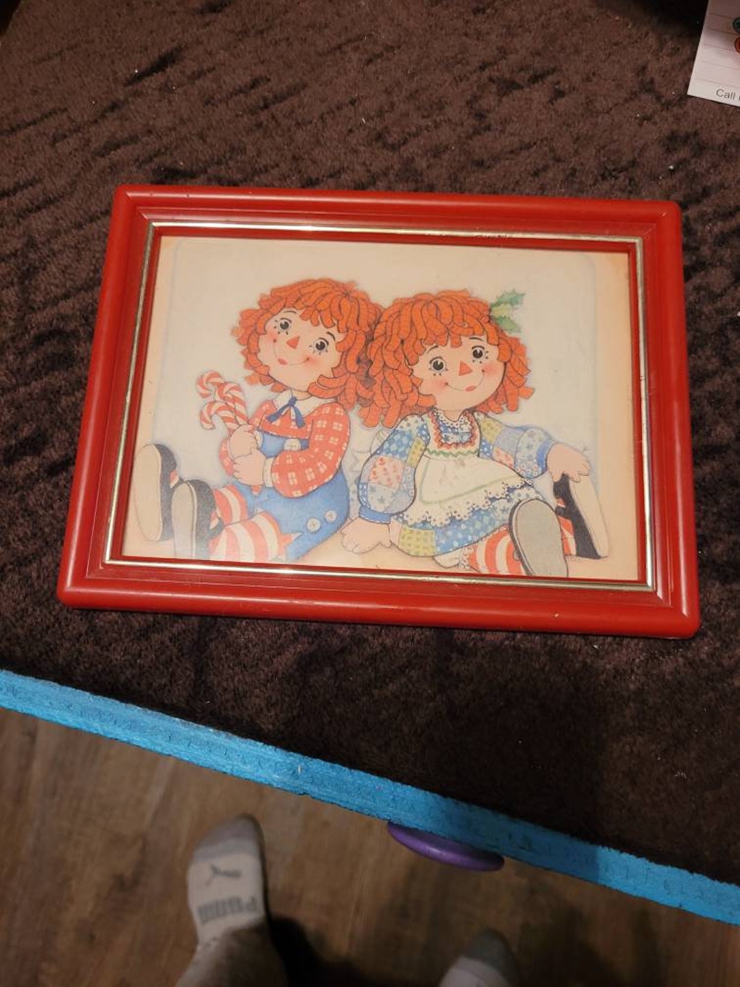 Antique Raggedy Ann and Andy Picture Bell Photography #1514 - Etsy