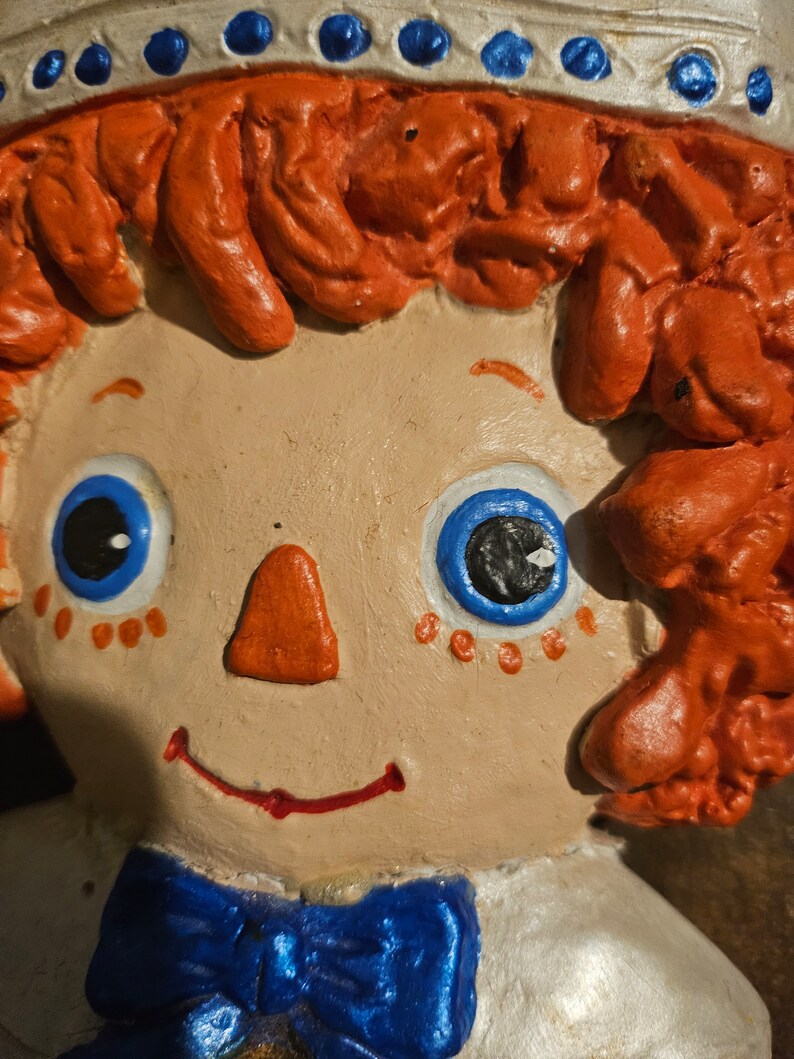 Antique 1960s Raggedy Ann and Andy Chalk Art Andy#279 - Etsy