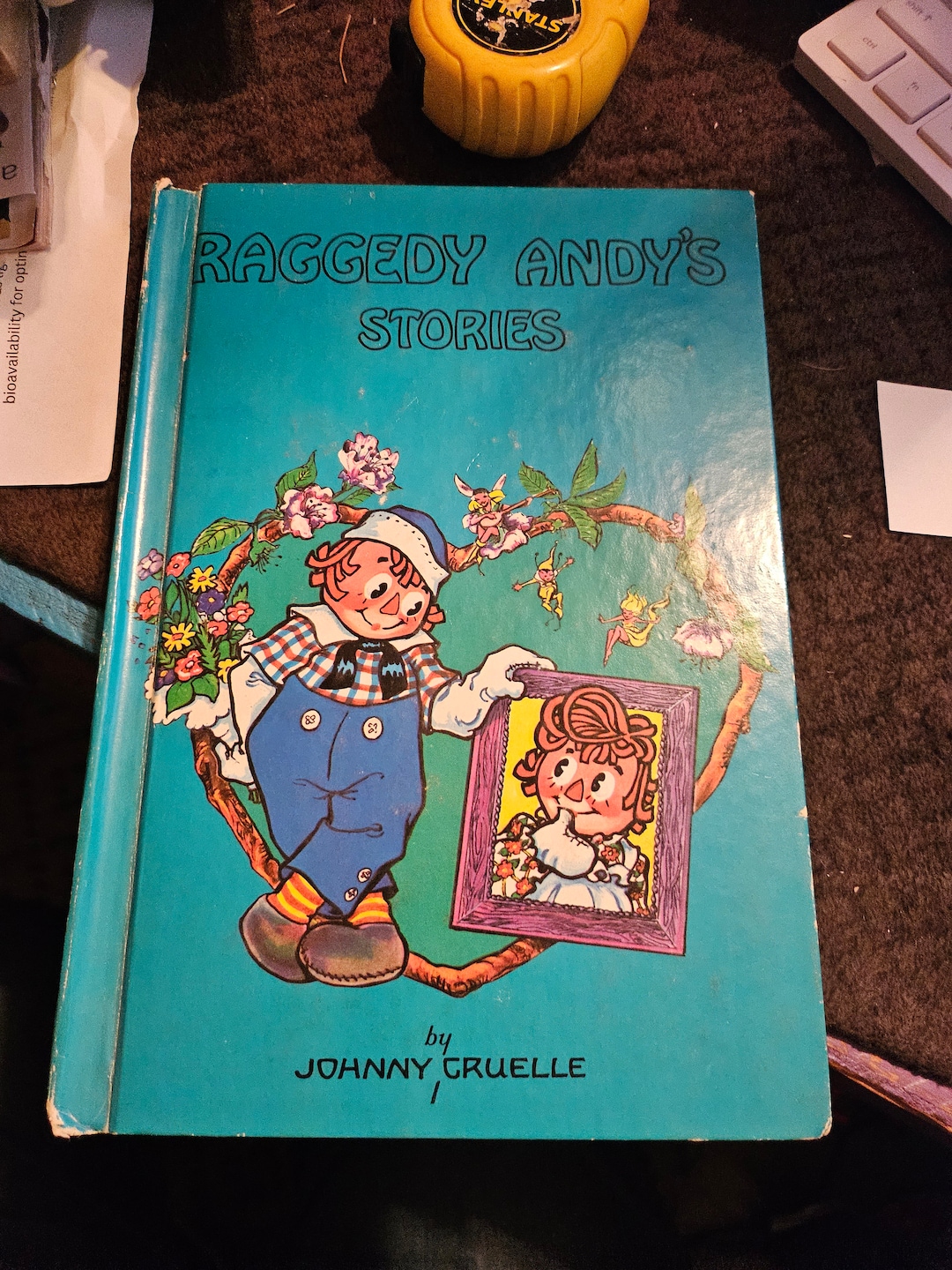 Antique 1948 Raggedy Andy Stories Aqua Cover #1023 Box 9 - Etsy