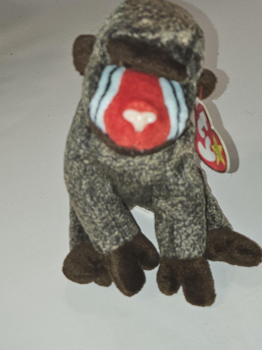 Ty Beanie Babies 1999 Cheeks Baboon Monkey #9 - Etsy