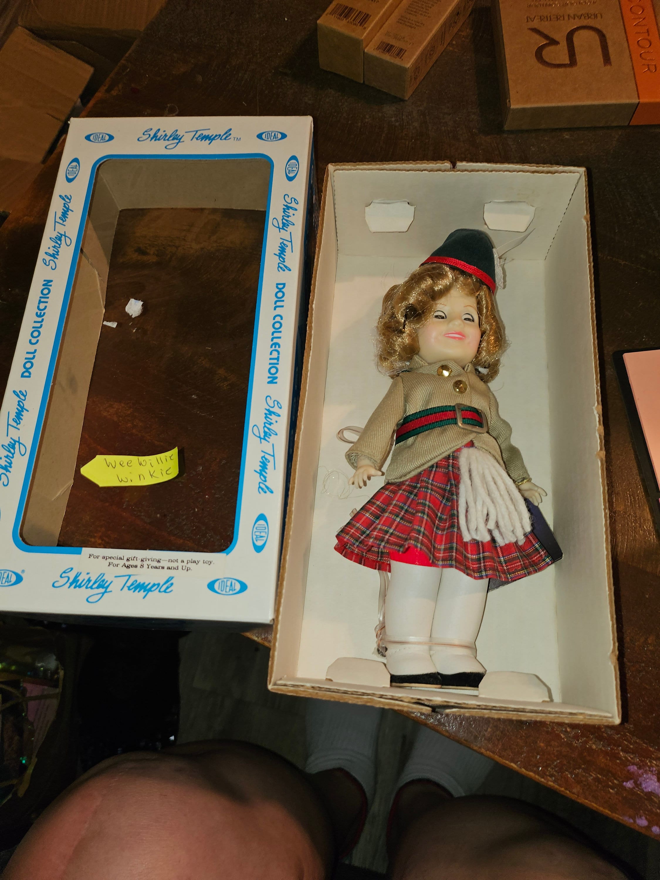 Antique 1982 Shirley Temple Doll Wee Willie Winkie - Etsy