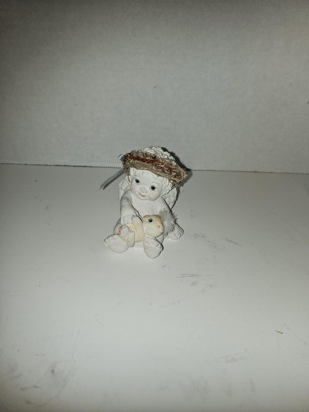 Vintage 1991 Dreamsickle Cherub With a Cat #1906 - Etsy