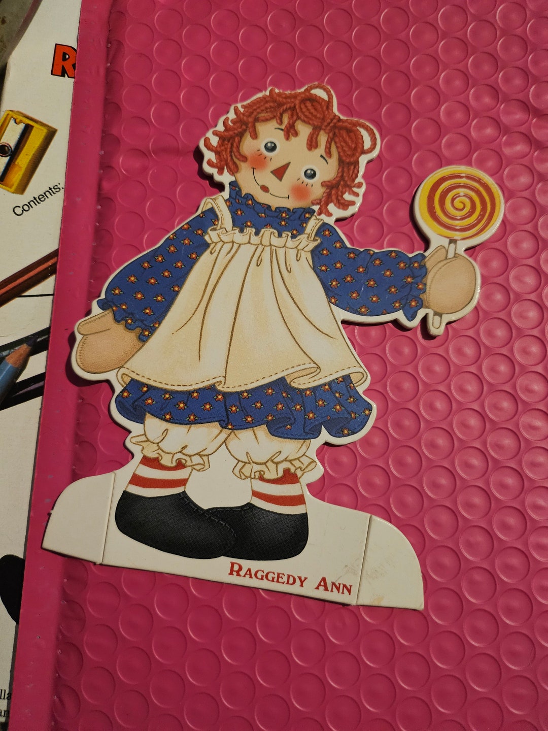 Raggedy Ann Paper Doll Only 1049 Box 9 - Etsy