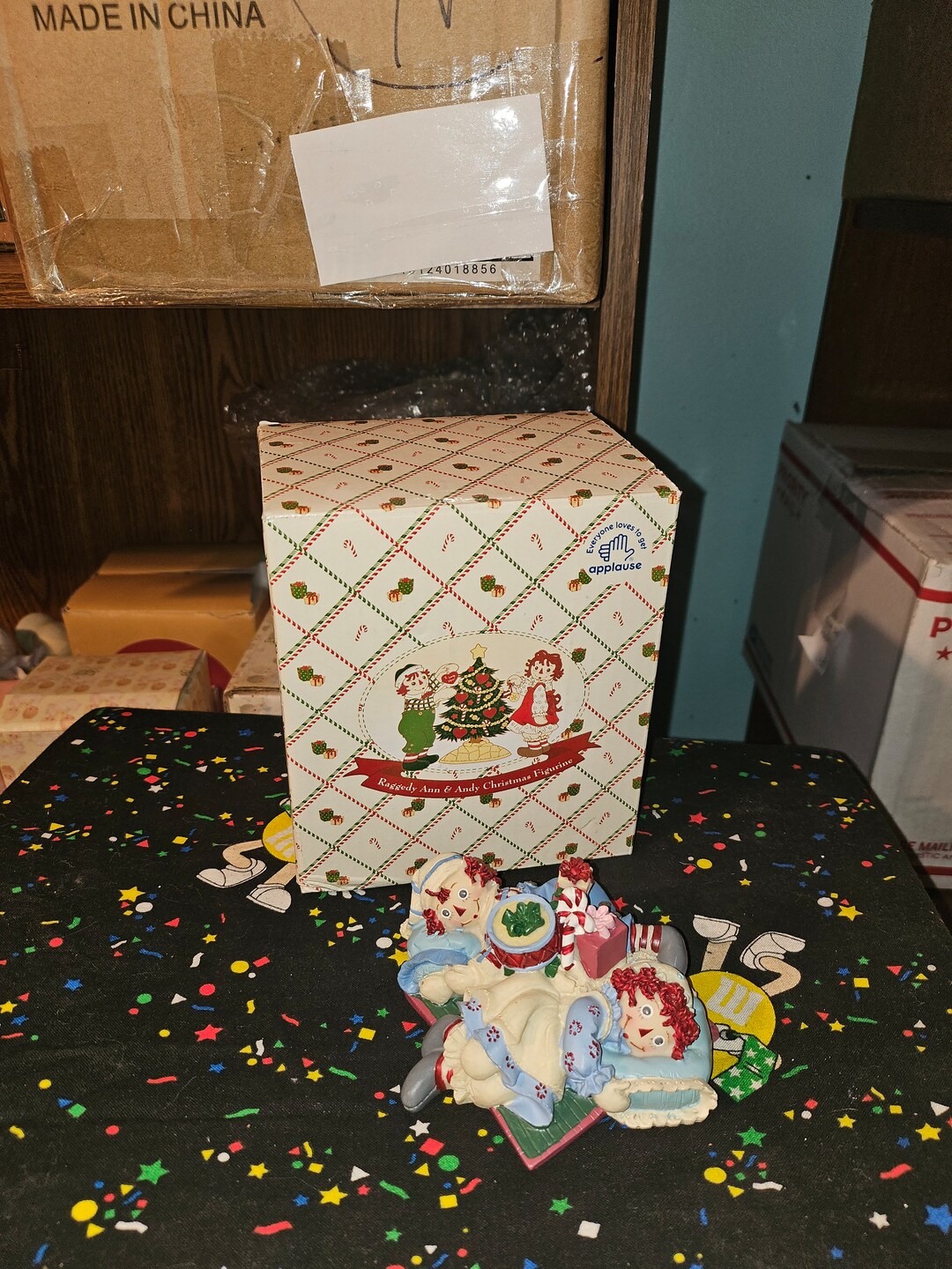 1998 Raggedy Ann and Andy Applause Figurine Sleeping #1747 - Etsy