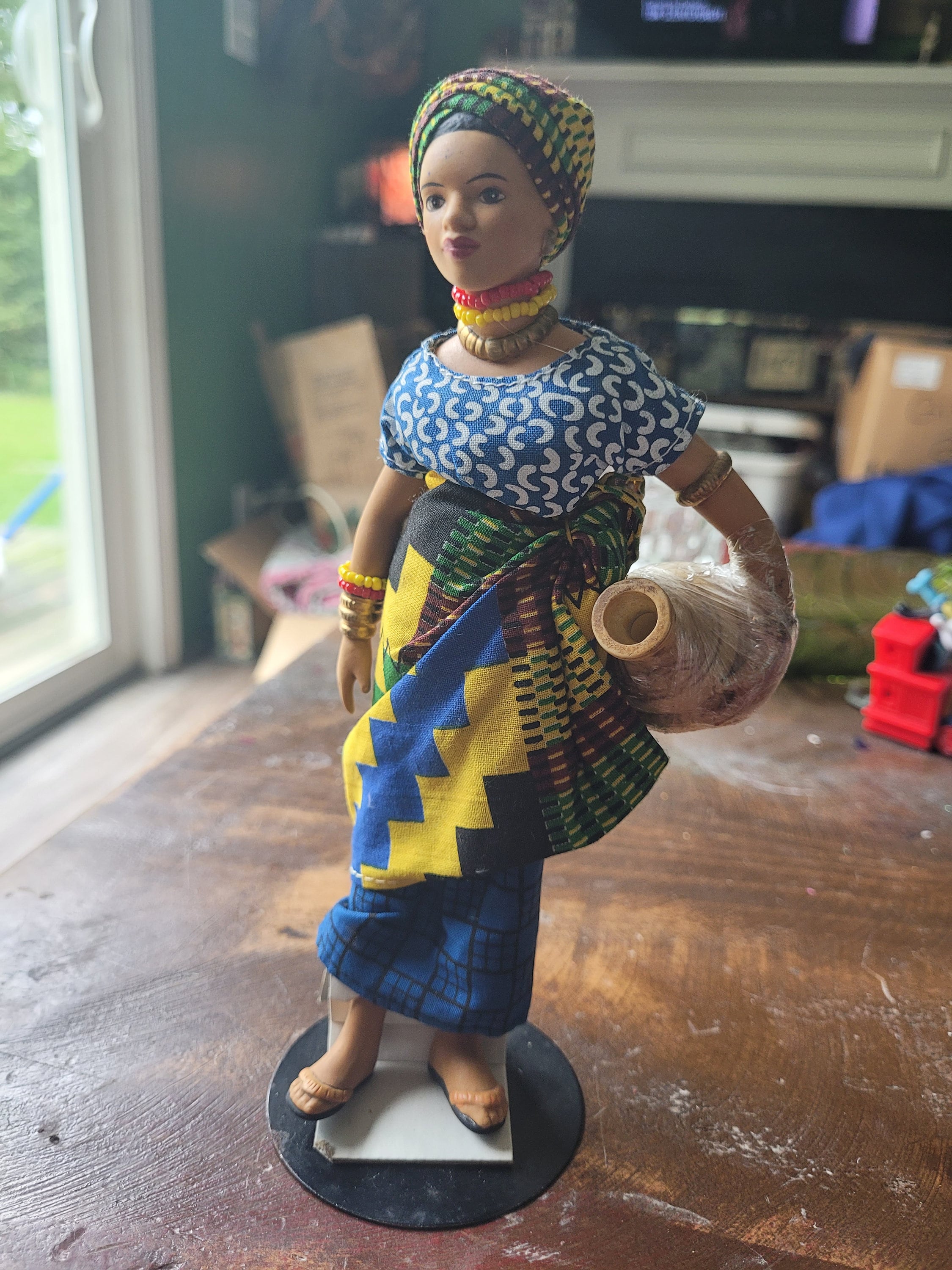 Vintage 1990 Avon Collectible African Doll: Adma, Nigeria#1377#1414 ...