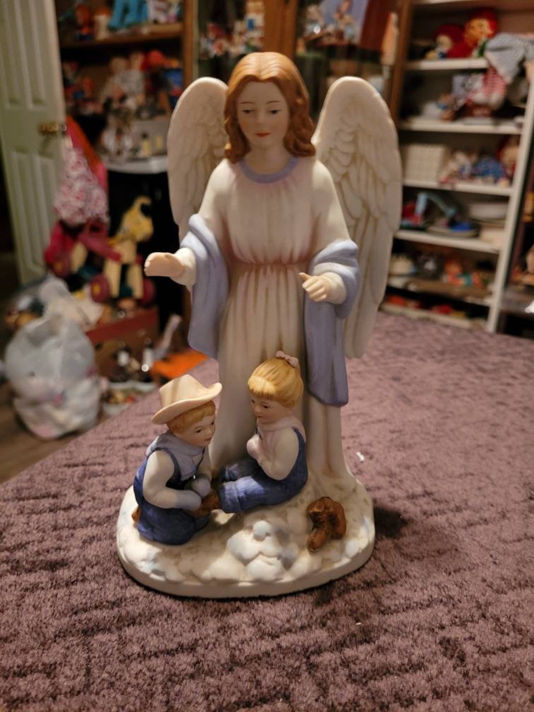 Homco Angel With Denim Days Kids#277 - Etsy