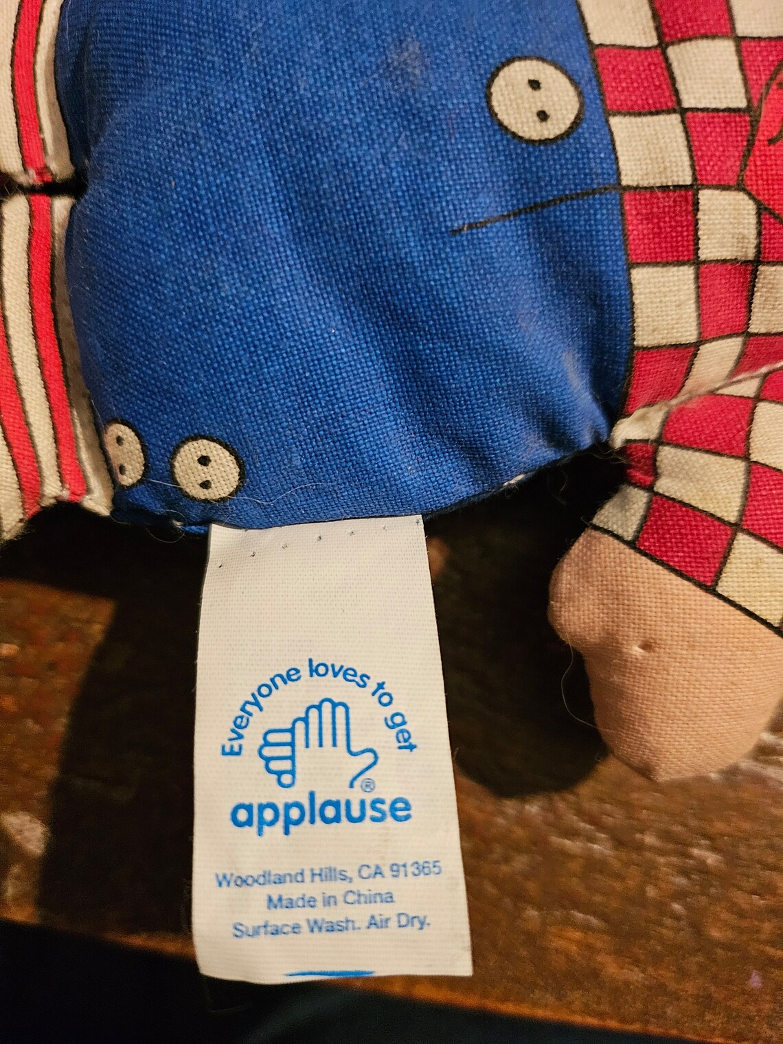 Antique 1980s Raggedy Andy Applause Doll 7'#box2 - Etsy