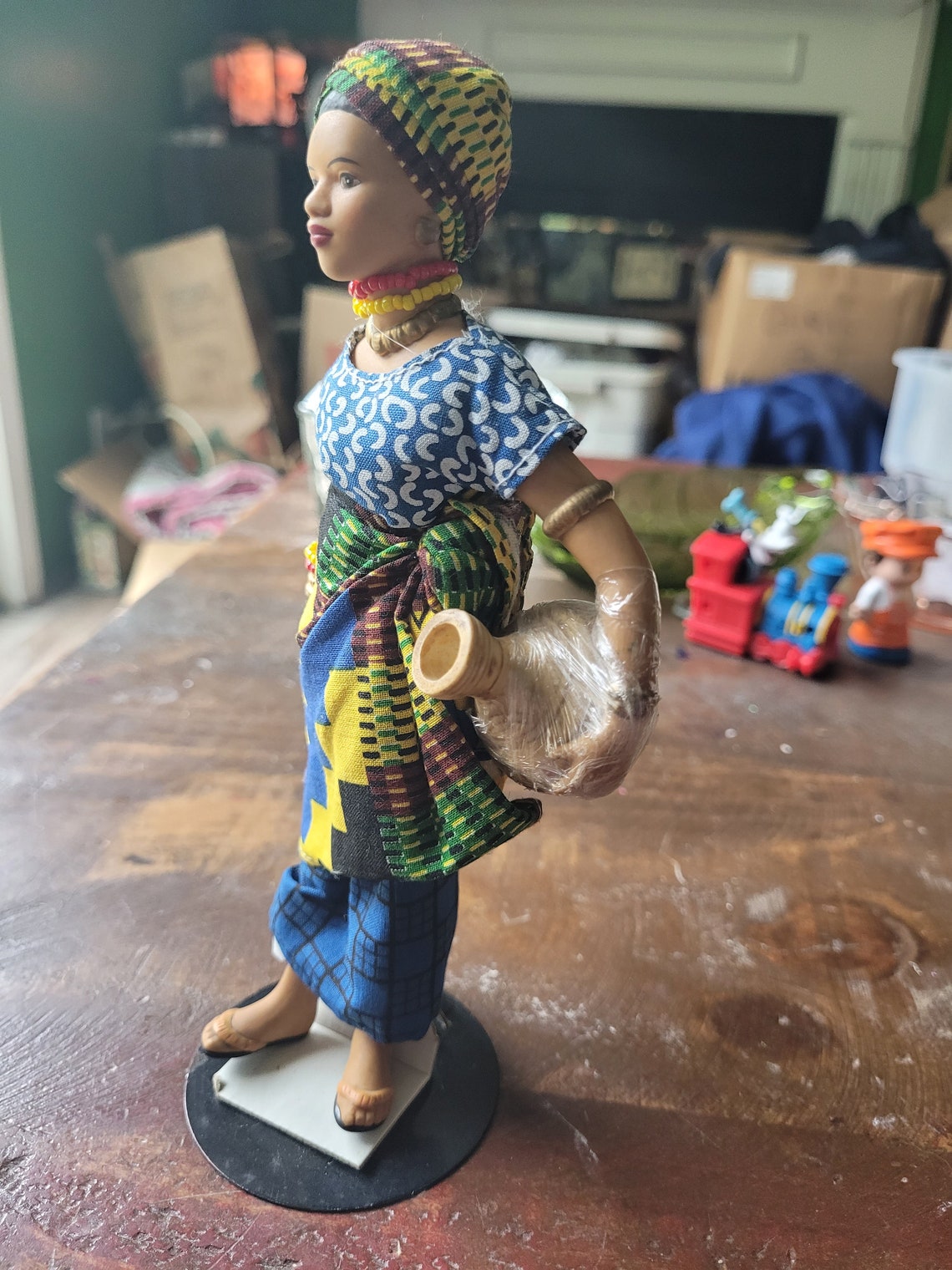Vintage 1990 Avon Collectible African Doll: Adma, Nigeria#1377#1414 ...