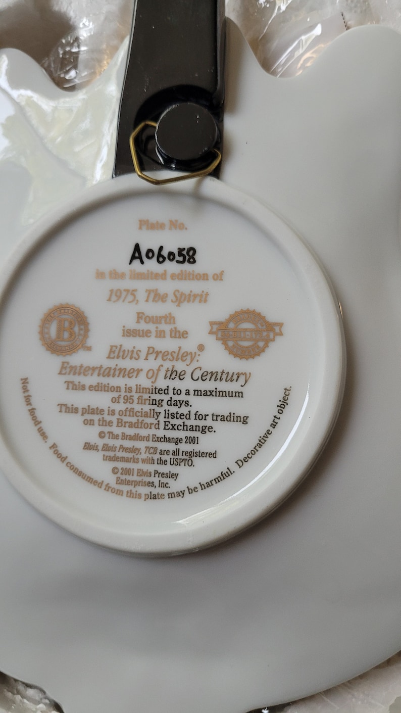 2001 1975 the Spirit Guitar Elvis Rock N Roll #1711 - Etsy