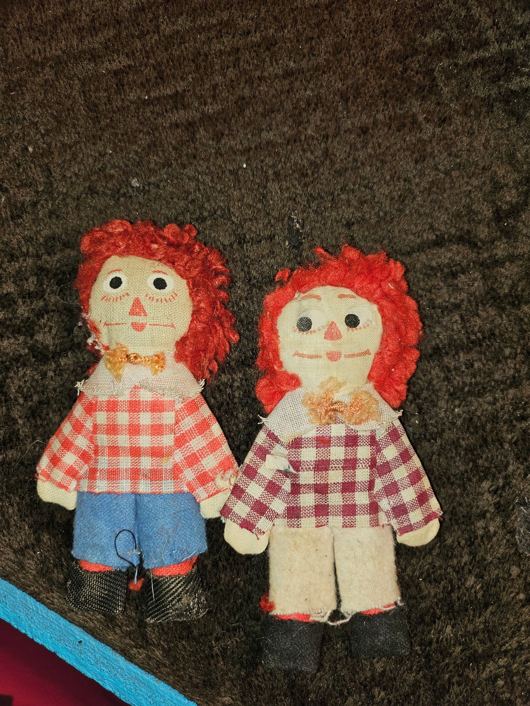 Antique Raggedy Ann and Andy Rare Dolls Raggedy Clothes Set#box2 - Etsy