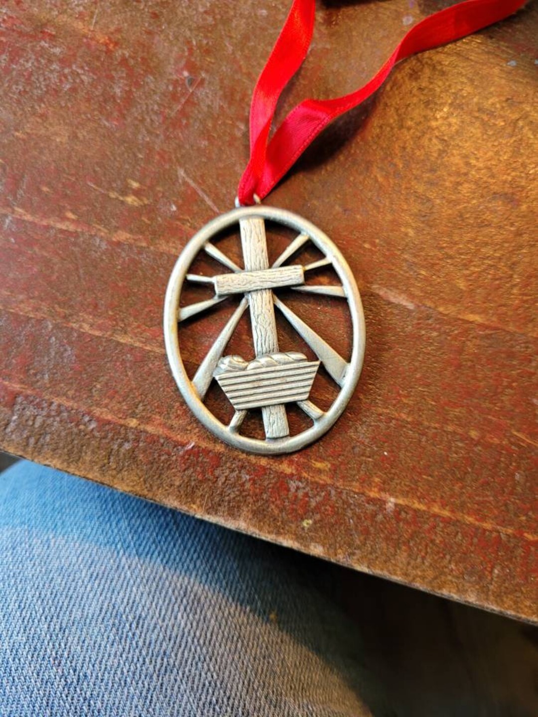 Pewter Cross With Baby Jesus Hallmark Keepsake Ornament#721 - Etsy