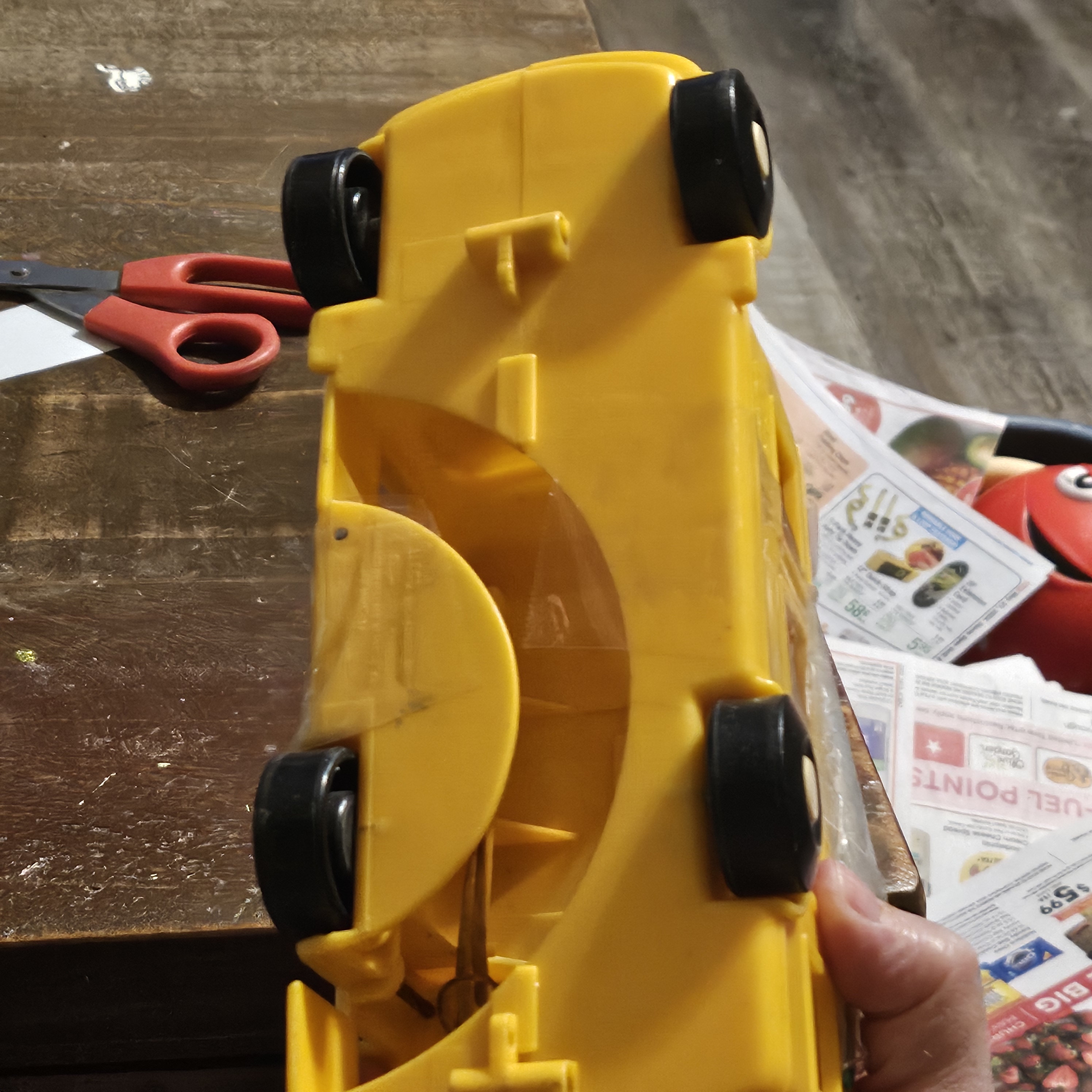 1982 Smurf School Bus 1917 - Etsy