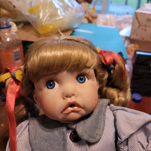 Vintage Hamlington Kayla Porcelion Doll Crying #132 - Etsy