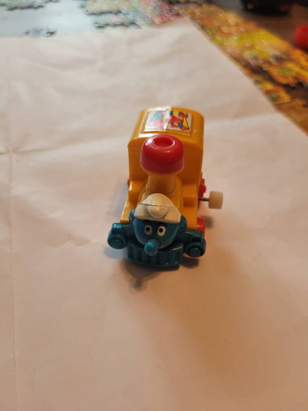 1984 Smurf Windup Toy Train # 1058 Box 10 - Etsy