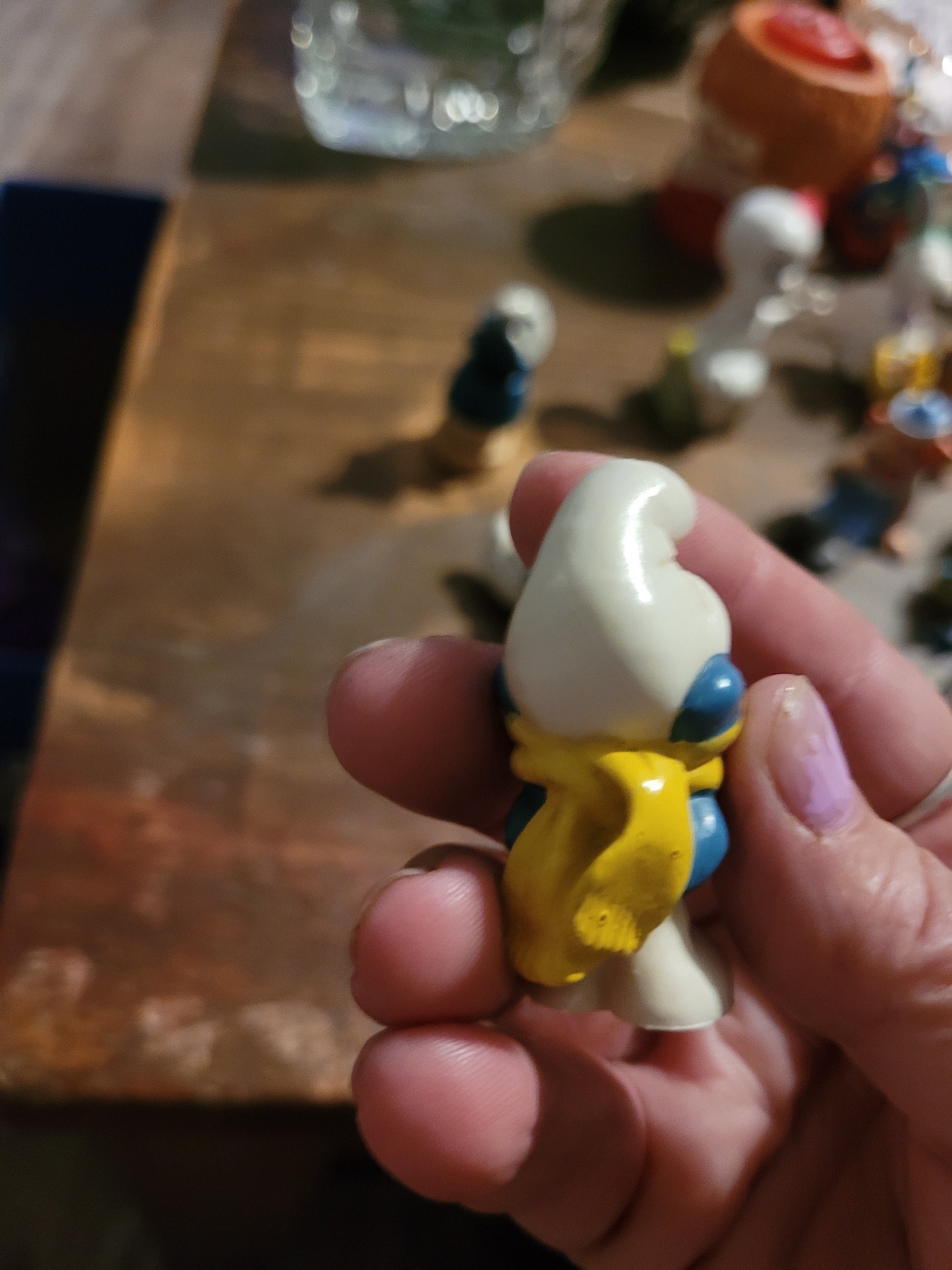 Antique Rare Smurf Yellow Mask From Germany #966 Box7 - Etsy