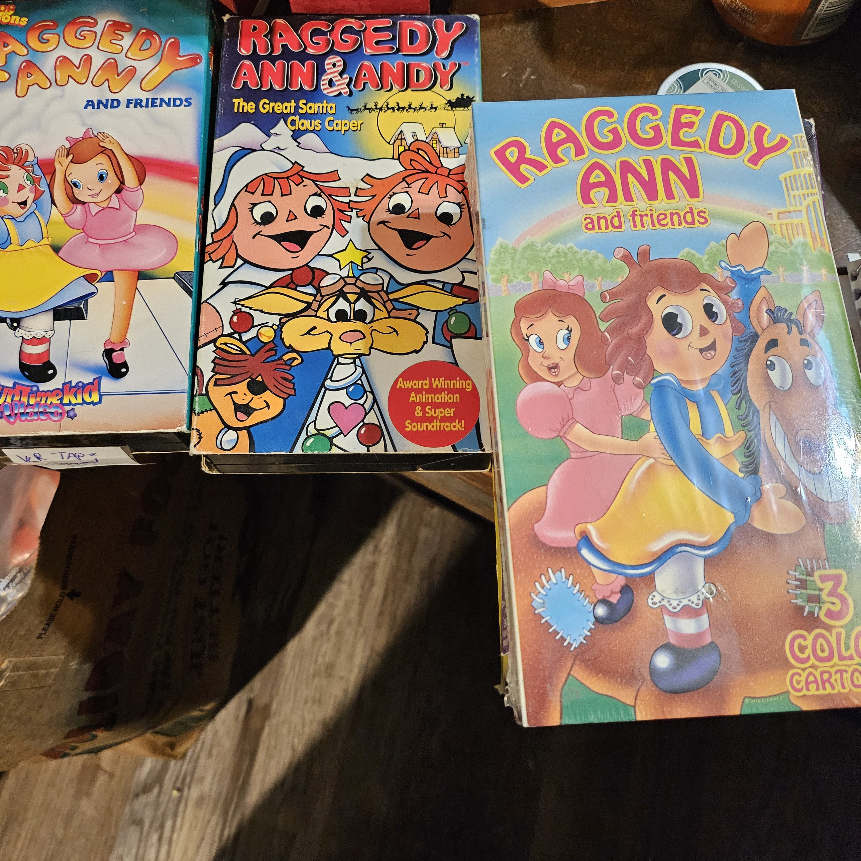 Raggedy Ann and Andy Vhs Movies 1833 1842 - Etsy