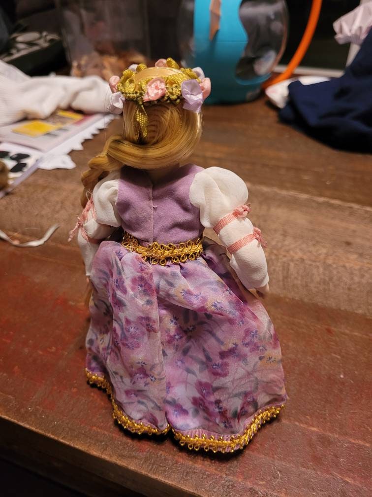 1986 Rapunzel Avon Collection Porcelain Doll - Etsy