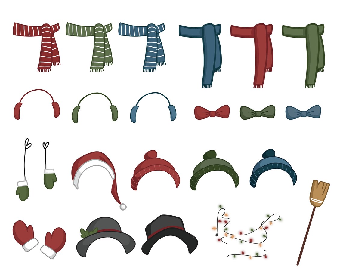 Build Your Snowman Clipart, Snowman Clipart, Snowman Svg, Snowman Png ...