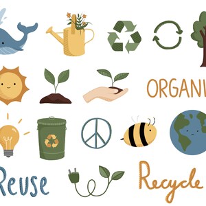 Earth Day Clipart, Earth Day SVG, Earth SVG, Earth Clipart, Recycle Svg ...