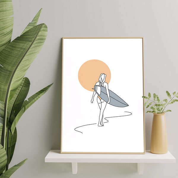 Surf Board Art - Etsy